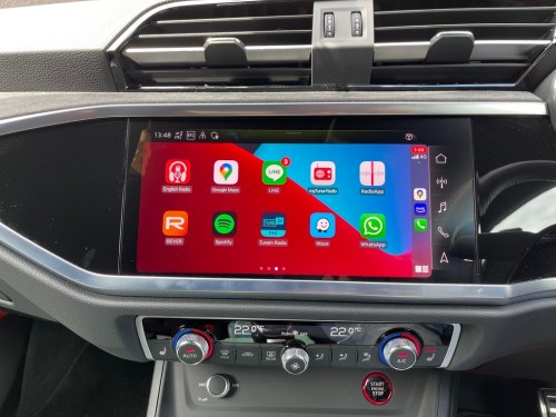 AUDI純正ナビ(MIB3)に、後付けワイヤレスCarPlay/アンドロイドオート スマートフォンインターフェースオプションを後付けする方法：AUDI純正CarPlay/Android ...